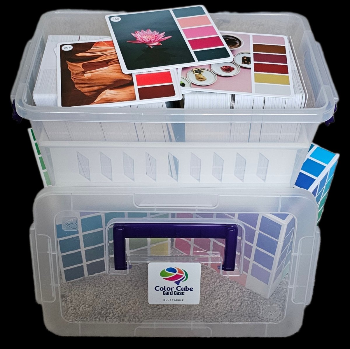 Color Cube Card Case (Sarah Renae Clark) – BluSparkle